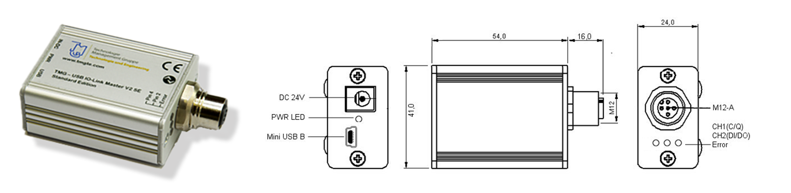 TMG IO-Link Device Tool V5.1 – SE - TMG Technologie und Engineering GmbH TMG IO-Link Device Tool V5.1 – SE - TMG Technologie und Engineering GmbH